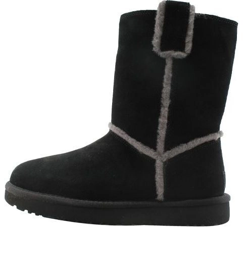 UGG Classic Short Spill Seam Boots - Black