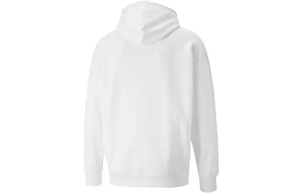 PUMA Circle Logo Hoodie - White