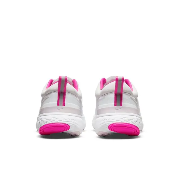 Nike React Miler 2 Athletic Sneakers - White/pink