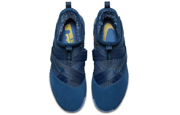 Nike Lebron Soldier Sfg Ep High Top Sneakers - Blue/gold