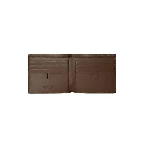 Burberry 26 Check Bifold Wallet - Sand