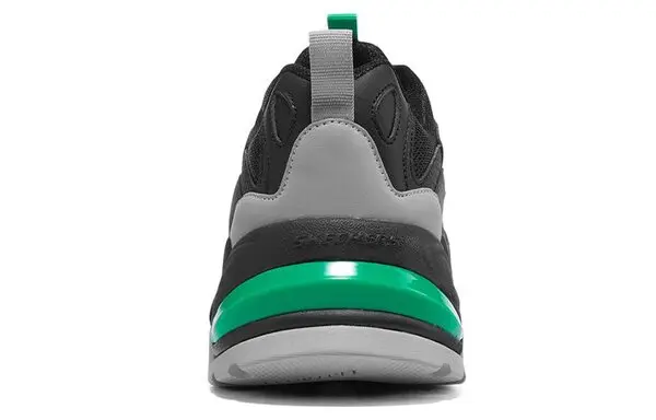 Sketchers Stamina V2 Athletic Sneakers - Black/charcoal/green