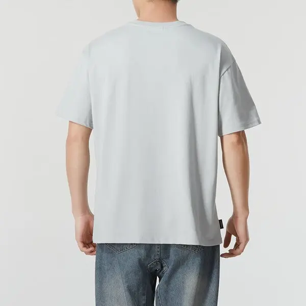PUMA Logo T-shirt 'grey