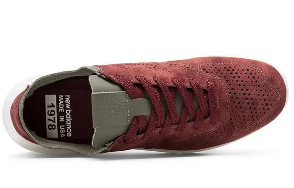 NEW BALANCE 1978 Made In Usa Sneakers - Dark Red