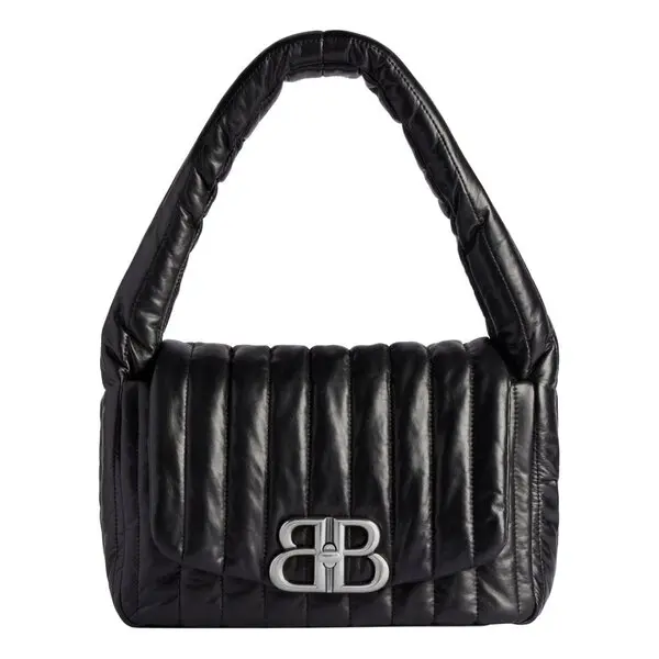 Balenciaga Monaco Small Sling Bag - Black
