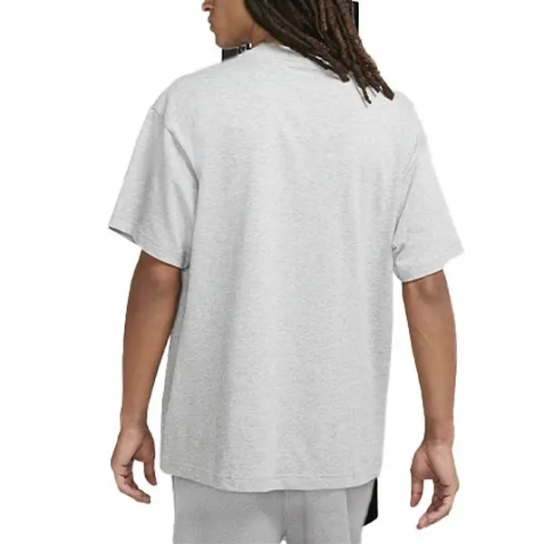 Nike Lab Solo Swoosh Basic Sports Short Sleeve T-shirt - Dark Gray