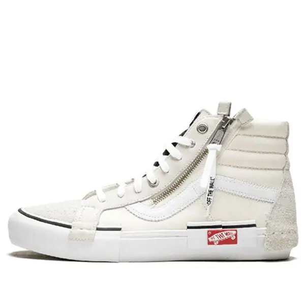 VANS Sk8-hi Cap Lx Deconstructed High Top Sneakers - White