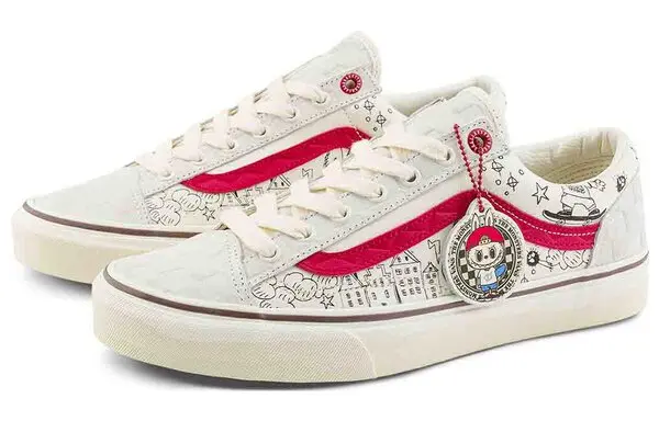 VANS Style 36 X The Monsters "white Red" Sneakers