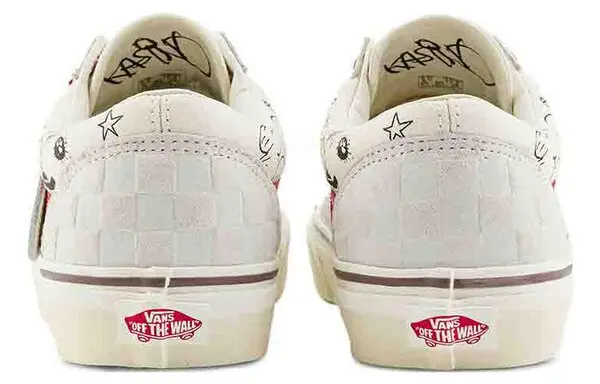 VANS Style 36 X The Monsters "white Red" Sneakers