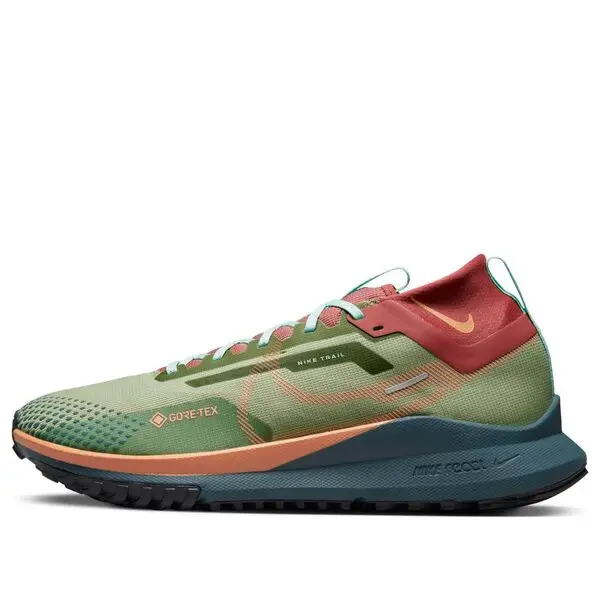 Nike React Pegasus Trail 4 Gore-tex Athletic Sneakers - Green