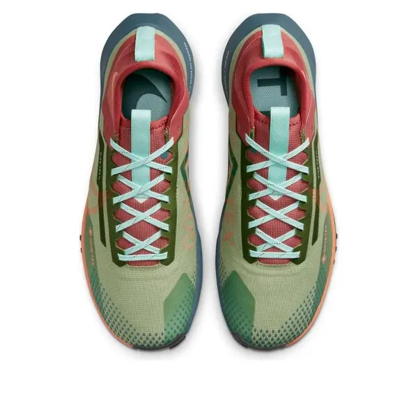 Nike React Pegasus Trail 4 Gore-tex Athletic Sneakers - Green