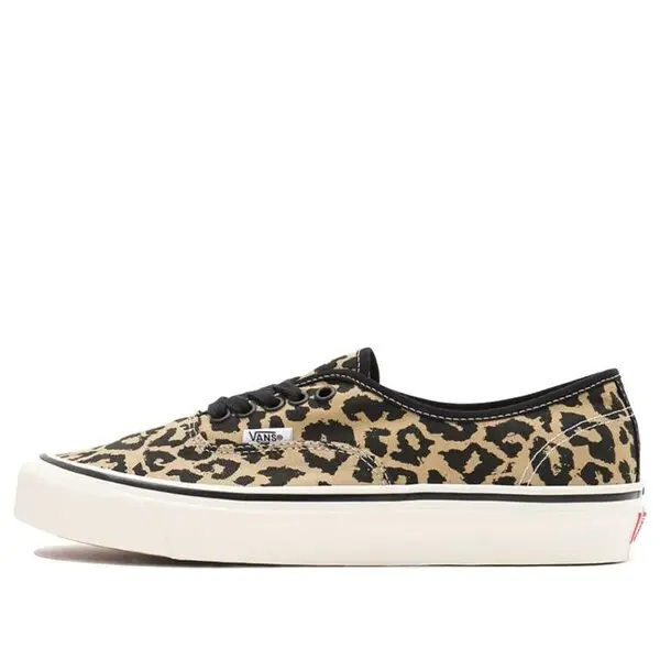 VANS Authentic 44 Dx Anaheim Factory Leopard Print Low Top Sneakers - Brownbrown