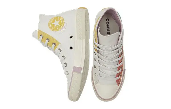 CONVERSE Chuck Taylor All Star High Top Sneakers - White/yellow
