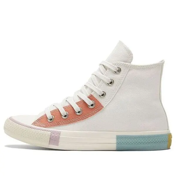 CONVERSE Chuck Taylor All Star High Top Sneakers - White/yellow