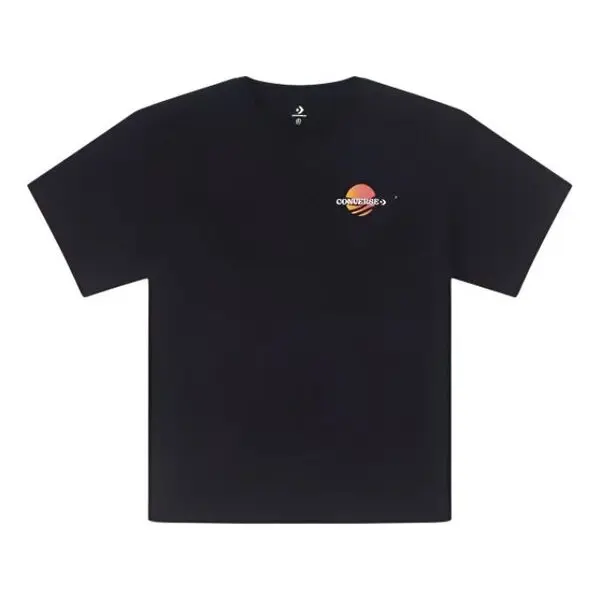 CONVERSE Sunset T-shirt Asia Sizing - Black