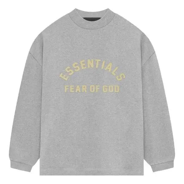 Fear Of God Heavy Jersey Long-sleeve T-shirt - Grey