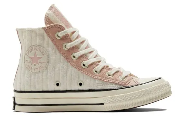 CONVERSE Chuck 70 Striped High Top Terry Cloth Sneakers
