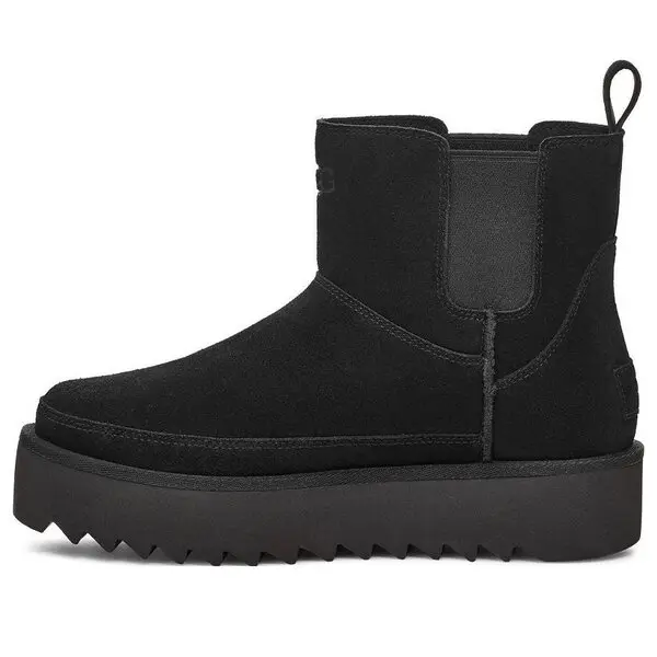 UGG Classic Chelsea Platform Mini Boot - Black