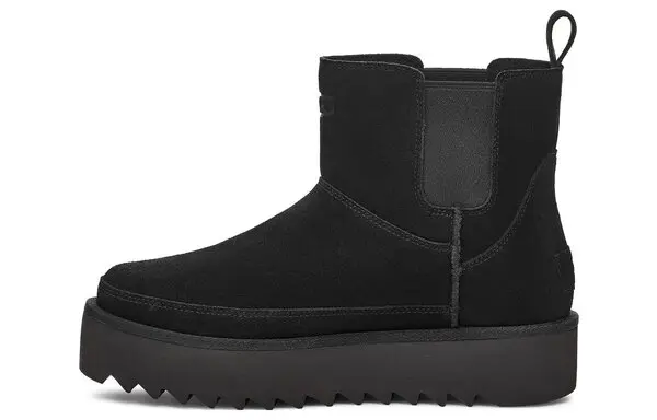 UGG Classic Chelsea Platform Mini Boot - Black