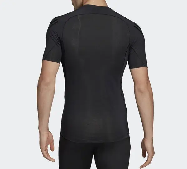 Adidas Training Short Sleeve With Stripe Detailing