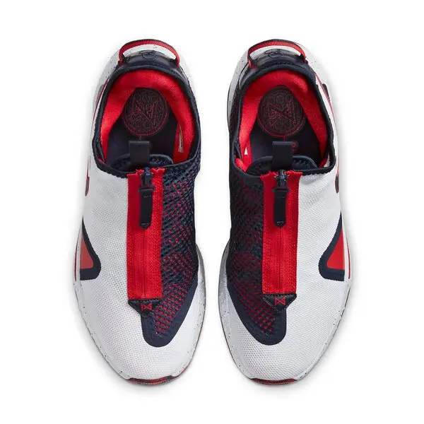 Nike Pg Ep 'usa' Sneakers - White/blue/red