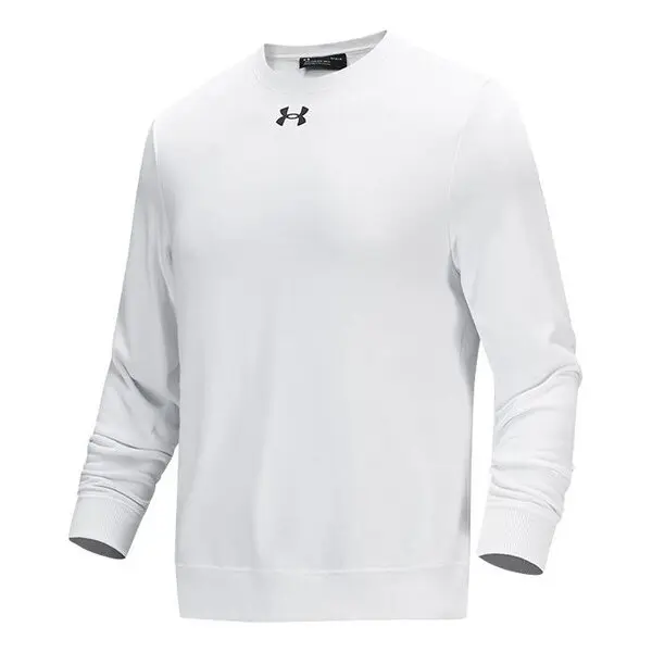 Under Armour Rival Fleece 2.0 Crew Pullover 'white - White/black