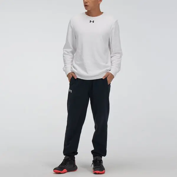 Under Armour Rival Fleece 2.0 Crew Pullover 'white