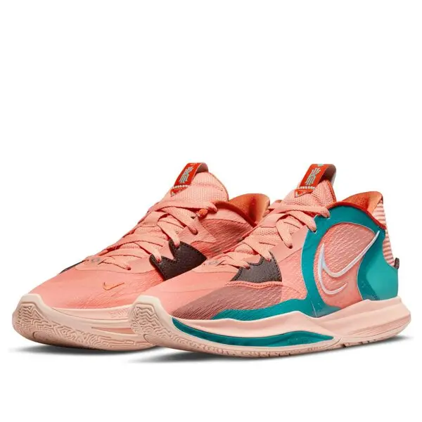 Nike Kyrie Low Basketball Sneakers - Orange/green