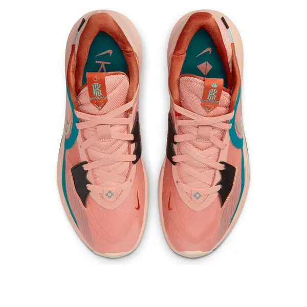 Nike Kyrie Low Basketball Sneakers - Orange/green