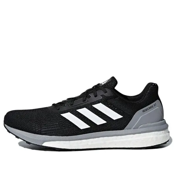 Adidas Response St Lace-up Athletic Sneakers - Black