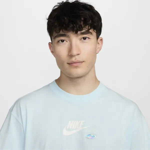 Nike Max90 T-shirt 'glacier - Blue