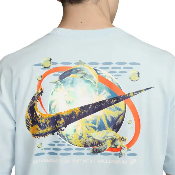 Nike Max90 T-shirt 'glacier - Blue