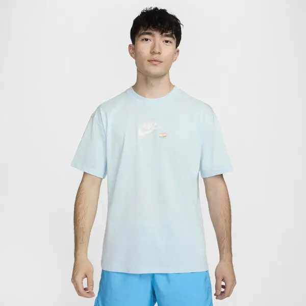 Nike Max90 T-shirt 'glacier - Blue