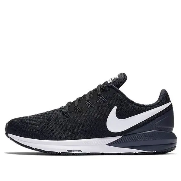 Nike Zoom Structure 22 "gridiron" Low Top Sneakers - Black/white-gridiron