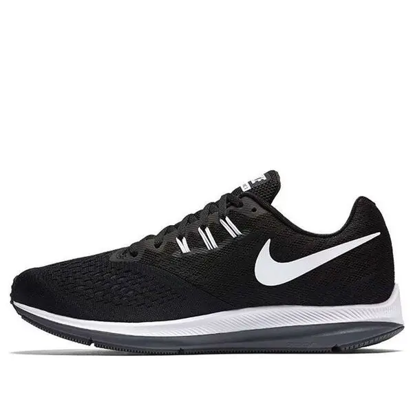 Nike Zoom Winflo 4 Low Top Sneakers - Black/white