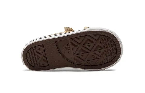 CONVERSE Chuck Taylor All Star 2v Metallic Low Top Sneakers - Gold