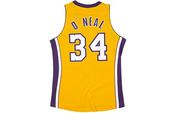 Mitchell & Ness Los Angeles Lakers Shaquille O'neal 00-01 Home Swingman Jersey - None