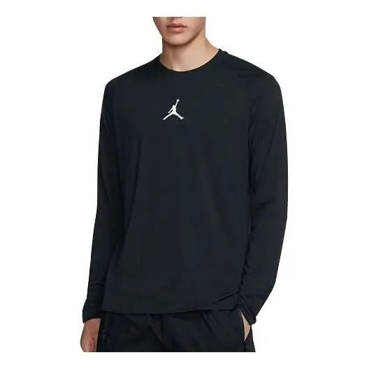 JORDAN Air 25 Alpha Dri-fit Long Sleeve T-shirt - Black