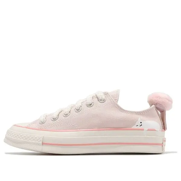 CONVERSE Chuck Taylor All Star Chuck 70 Low Top Sneakers - Pink/white