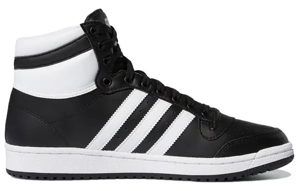 Adidas Top Ten High Top Sneakers - Black