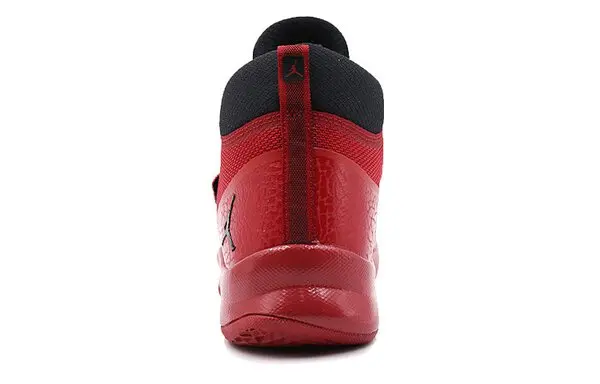 JORDAN Super.fly 5 Po X High Top Athletic Sneakers - Red/black