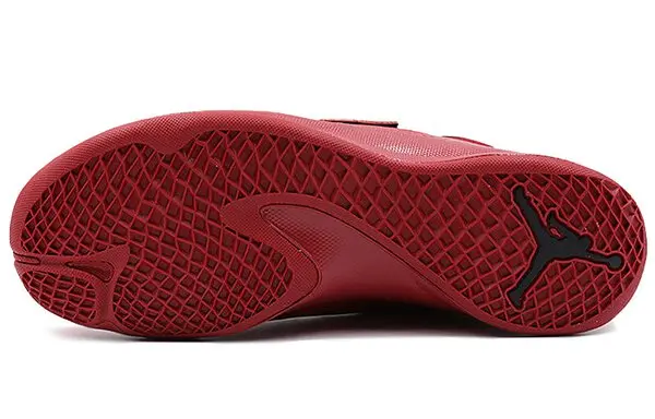 JORDAN Super.fly 5 Po X High Top Athletic Sneakers - Red/black