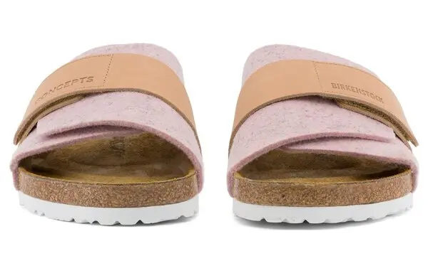 BIRKENSTOCK Concepts X Kyoto Soft Pink Felt - Pink/orange/caramel