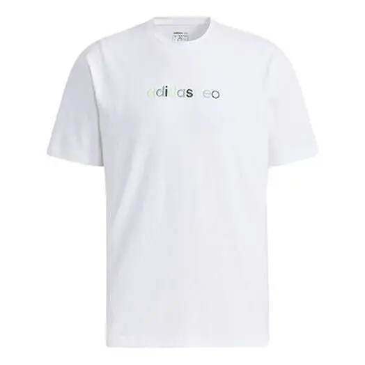 Adidas Neo Ss May Tee 2 Logo Short Sleeve