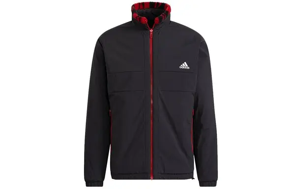 Adidas Fleece Reversible Stand Collar Jacket - Default Color