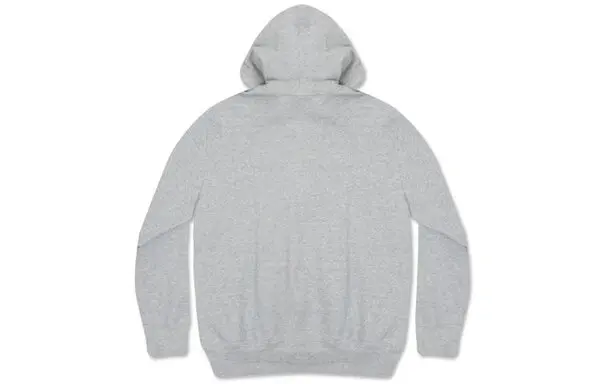 Play Comme Des Garcon Zip Hoodie With Red Heart Emblem - Grey