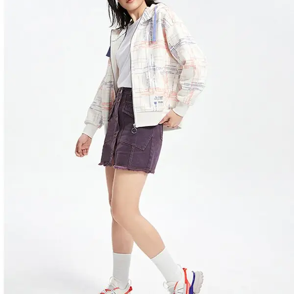 LI-NING Alphabet Printing Full Zip Hoodie
