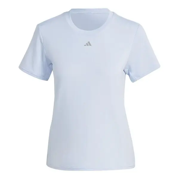 Adidas Logo Hiit Heat.rdy Sweat-conceal T-shirt - Blue