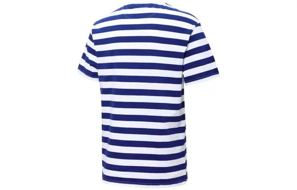PUMA Mmq Striped T-shirt 'blue