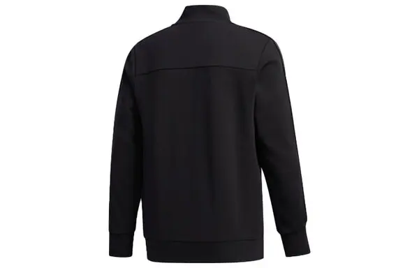 Adidas Zip-up Track Jacket With Stand Collar